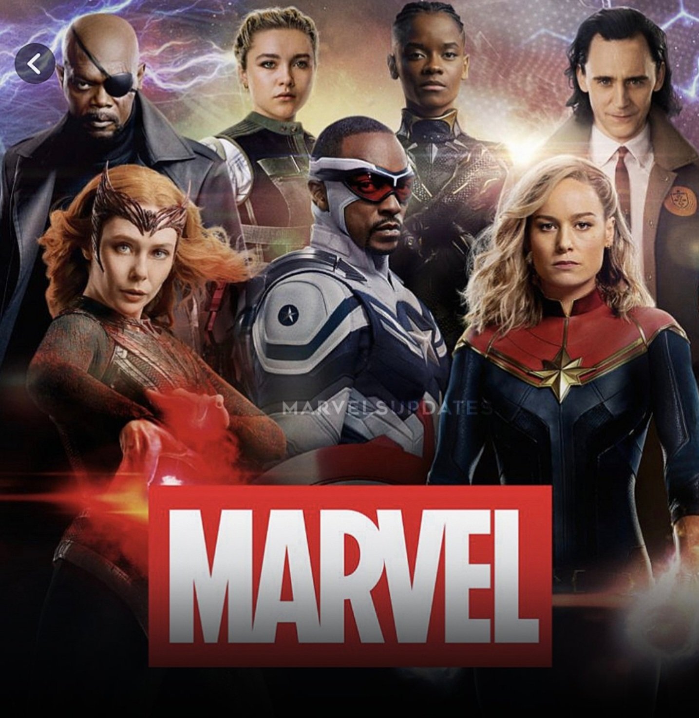 Disney + atualiza o banner da Marvel com o novo traje de Capitã Marvel ...