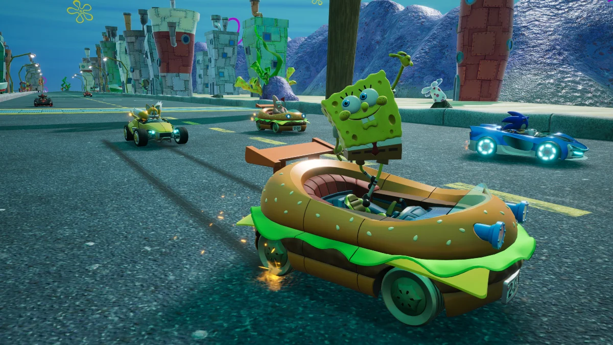 Bob Esponja Chega a Sonic Racing: CrossWorlds em Crossover Inesperado ...