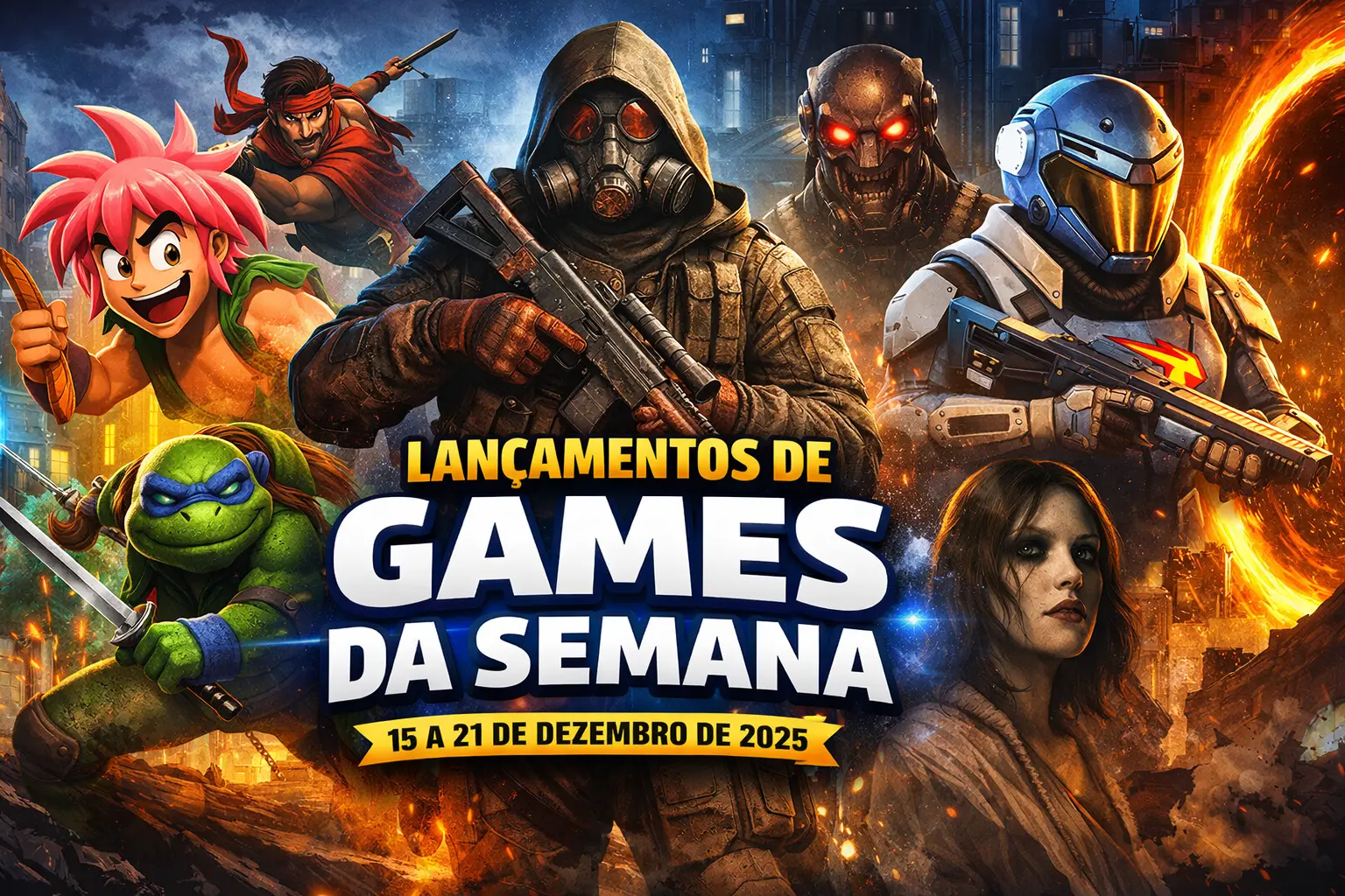 Lançamentos de games da semana 15 a 21 de dezembro de 2025 - Hypando